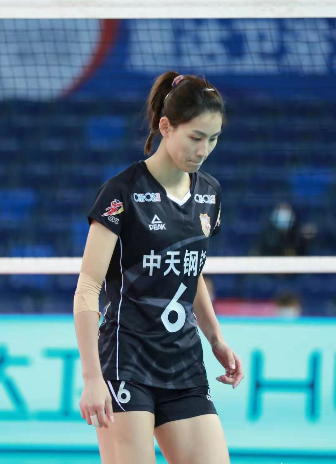 Competition photo of Diao Linyu, slim body, beautiful muscles, fair ...