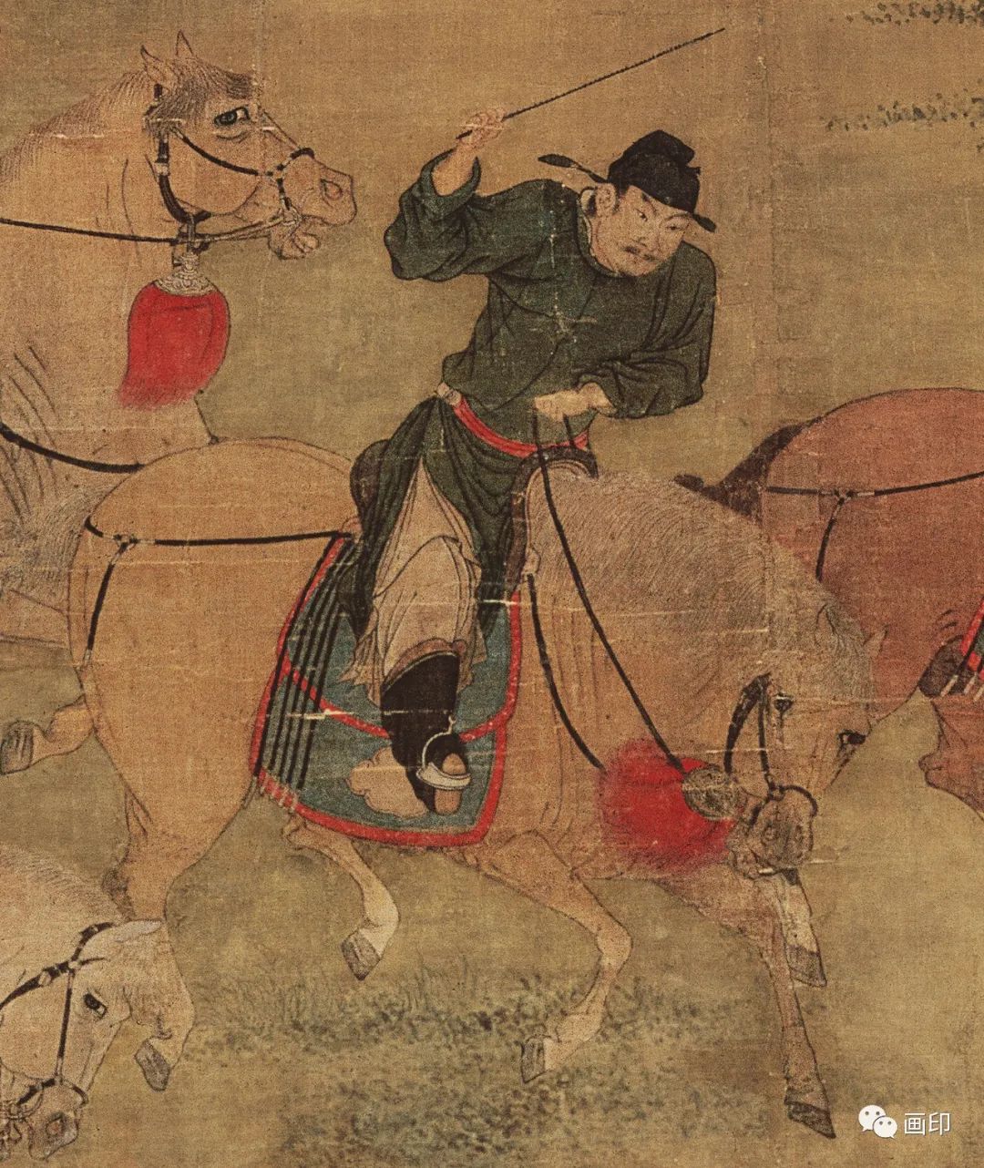 Five Dynasties · Zhao Yan "Bada Traveling in Spring" - iNEWS