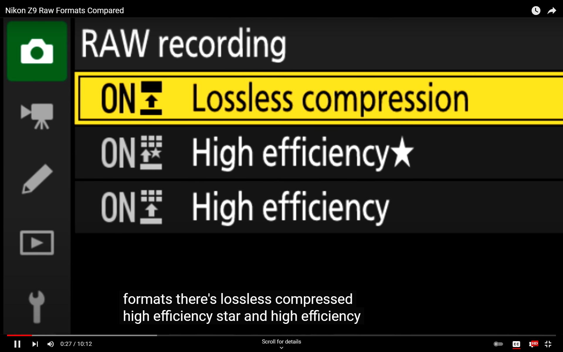 The difference is difficult to distinguish between Nikon Z 9 lossless ...