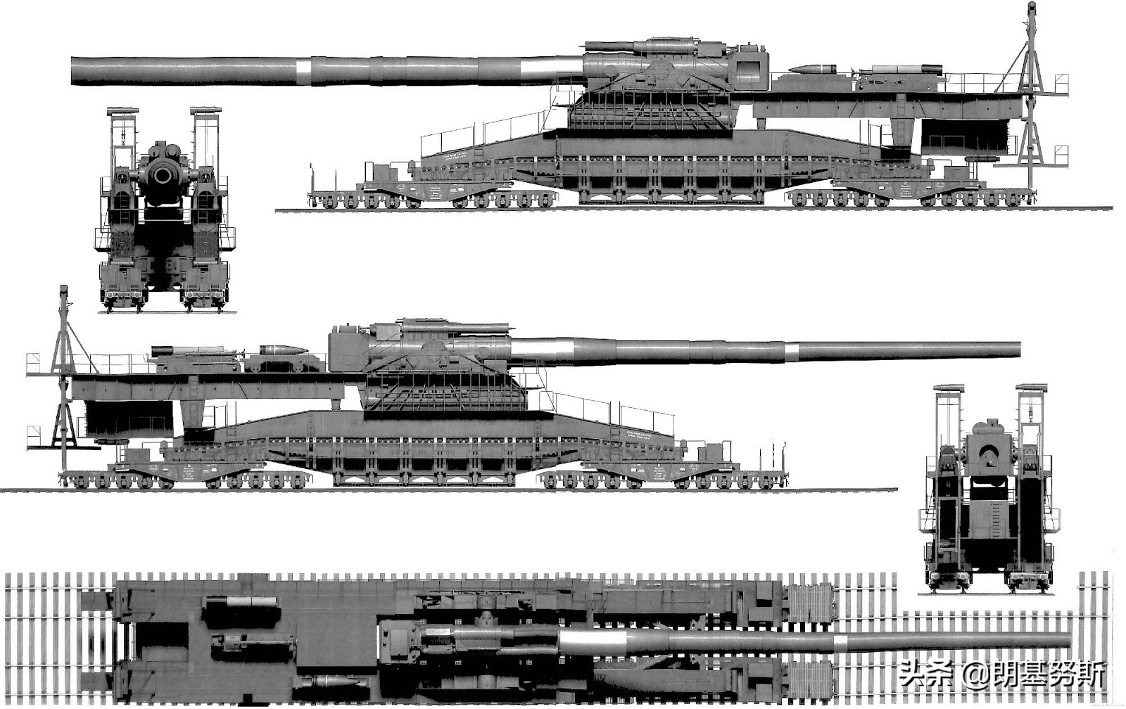 The Gustav train gun is the heaviest and largest mobile artillery in ...