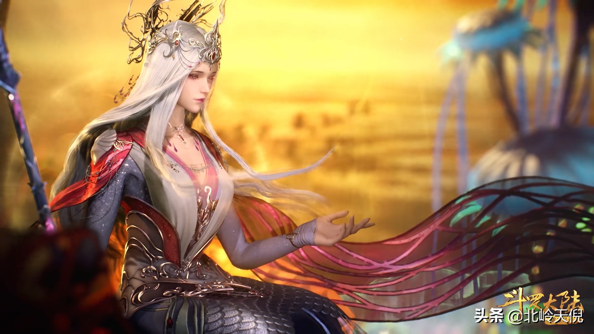 Douluo Continent: Bo Saixi has become more goddess, praised Tang Sanshi ...