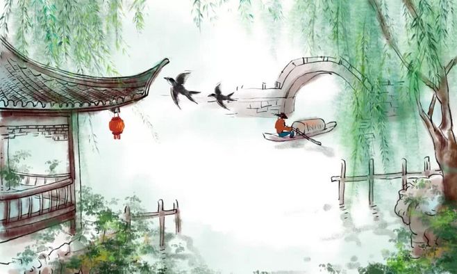 It's another year of Gu Yu. Reading Fan Chengda's poem, I feel the ...