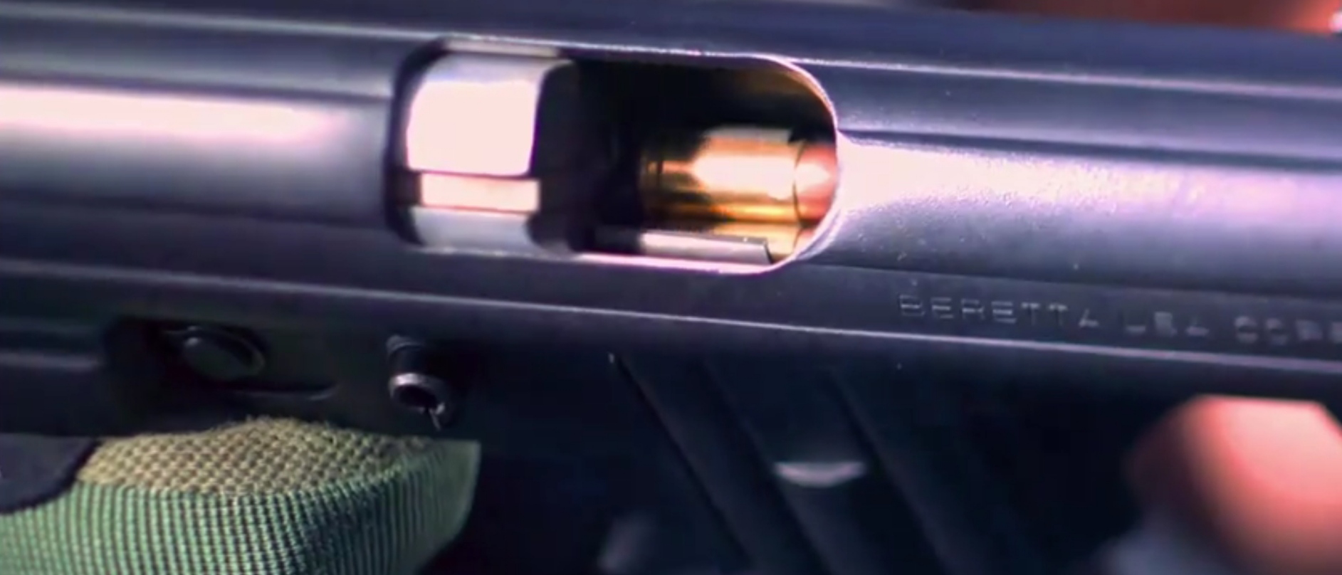 "Baby pacifier submachine gun" Beretta M12 submachine gun. The favorite ...