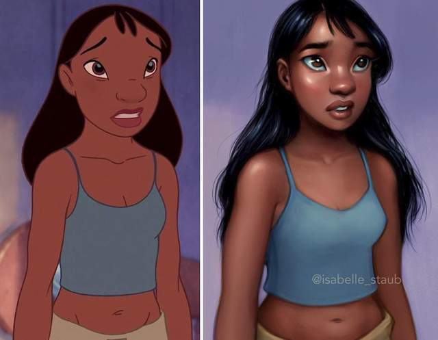 What if Disney princesses all have plastic surgery and become internet ...