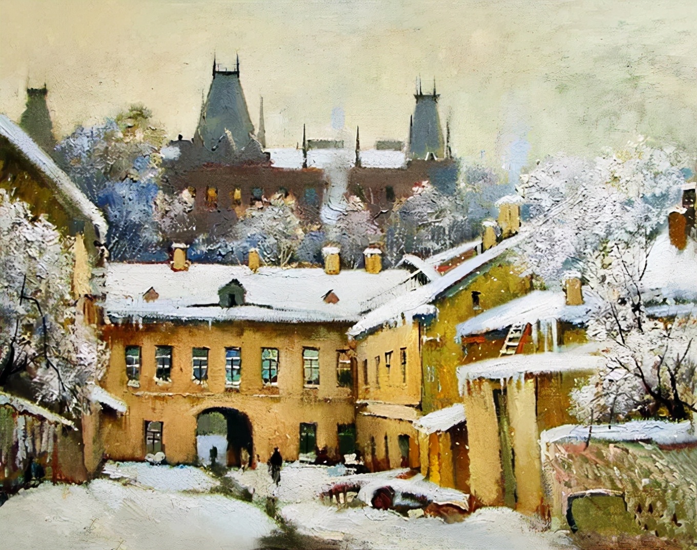 Lieutenant Art: This Ukrainian painter Anatoni's landscape oil painting ...