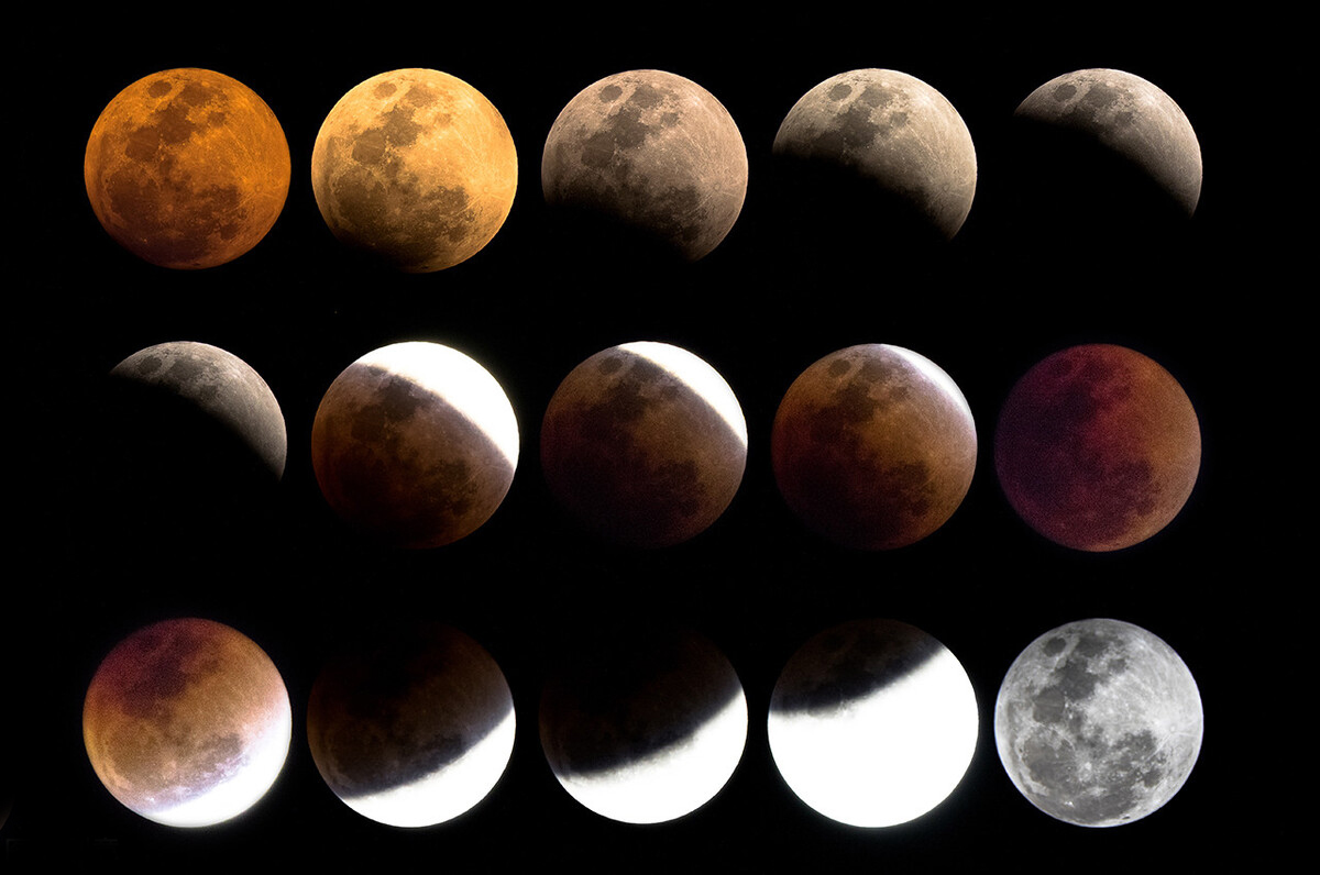 On May 26, the Super Blood Moon will debut the evil charm. The blood ...