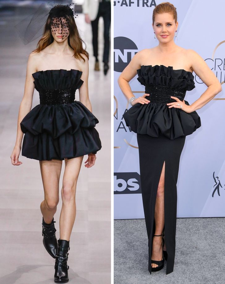15 famous female celebrities wore high fashion redesigned and produced ...