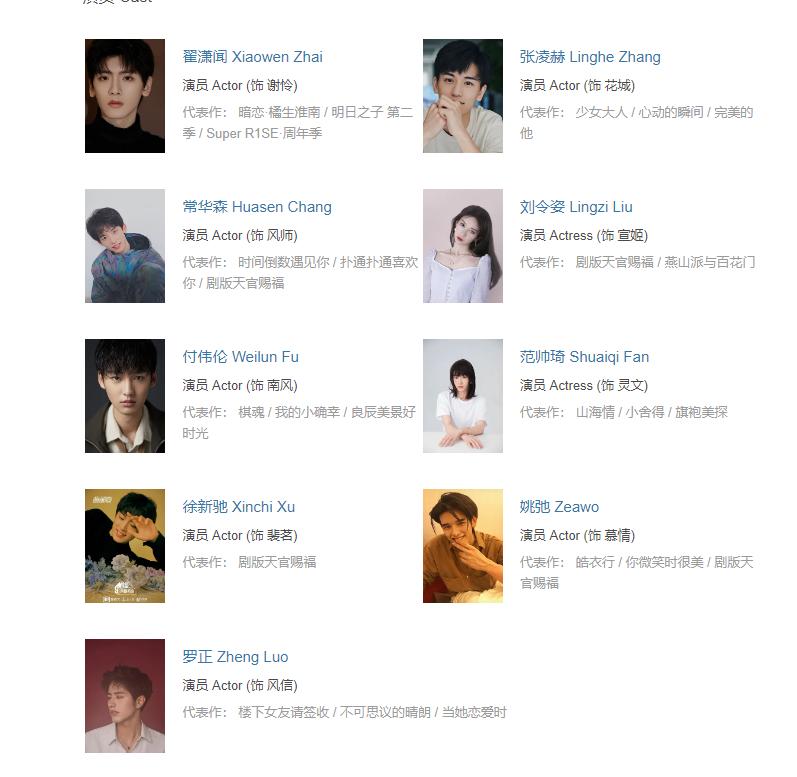 "Blessed by the Heavenly Officials" live-action drama casting is on hot ...