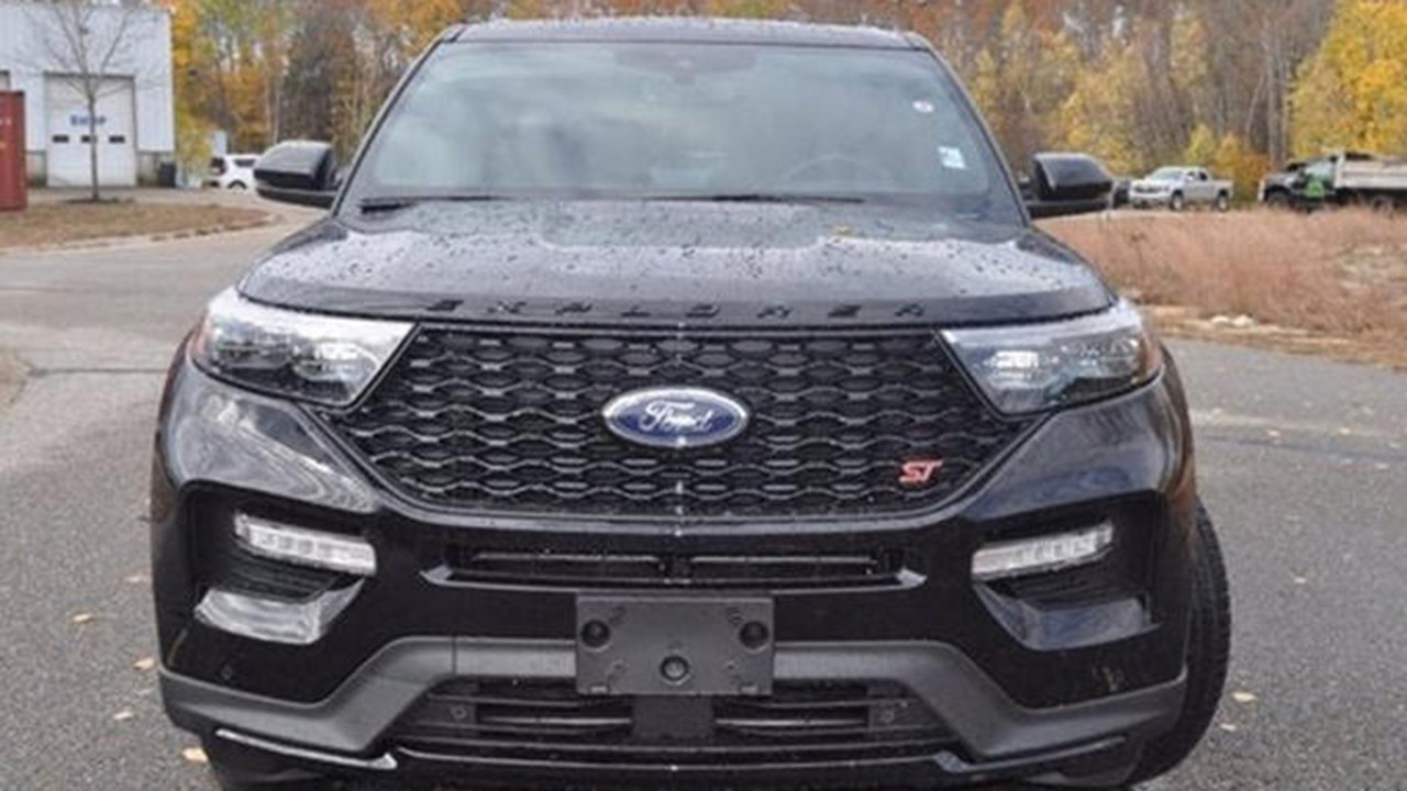 Ford new Explorer ST overseas real shots equipped with 3.0T V6 engine ...