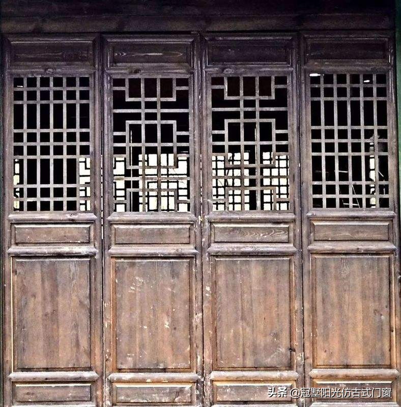 How to refurbish old Chinese doors and windows "Guanshu Sunshine" - iMedia