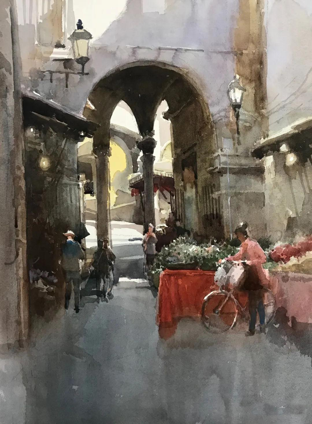 Appreciation of He Wenqing's Watercolor Works - iNEWS