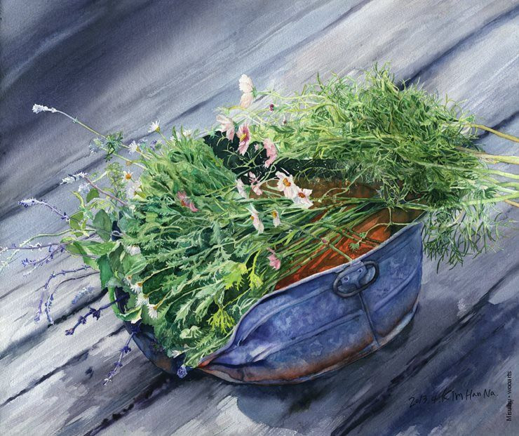 Stunning watercolors and oil paintings from Misulbu Gallery, South ...