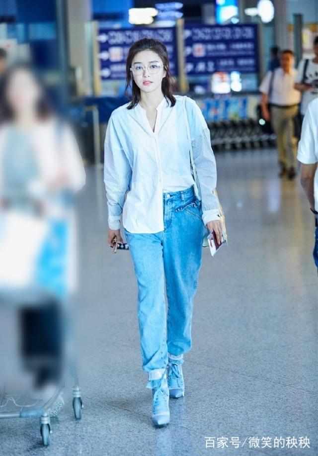 38-year-old Qin Lan is no longer "gentle", jeans + shirts are full of ...