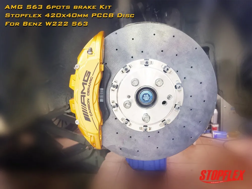 Mercedes-Benz S63 brake upgrade AMG S63 ceramic set - iMedia