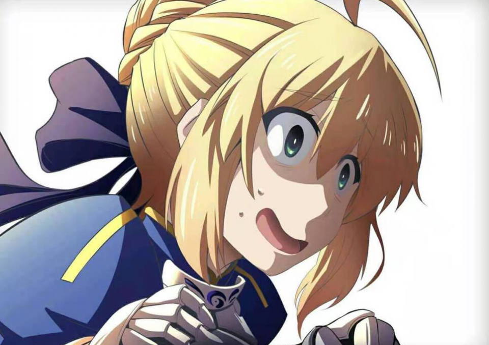 "Ghost Father" was surprised to see the young Altria? It's too ...