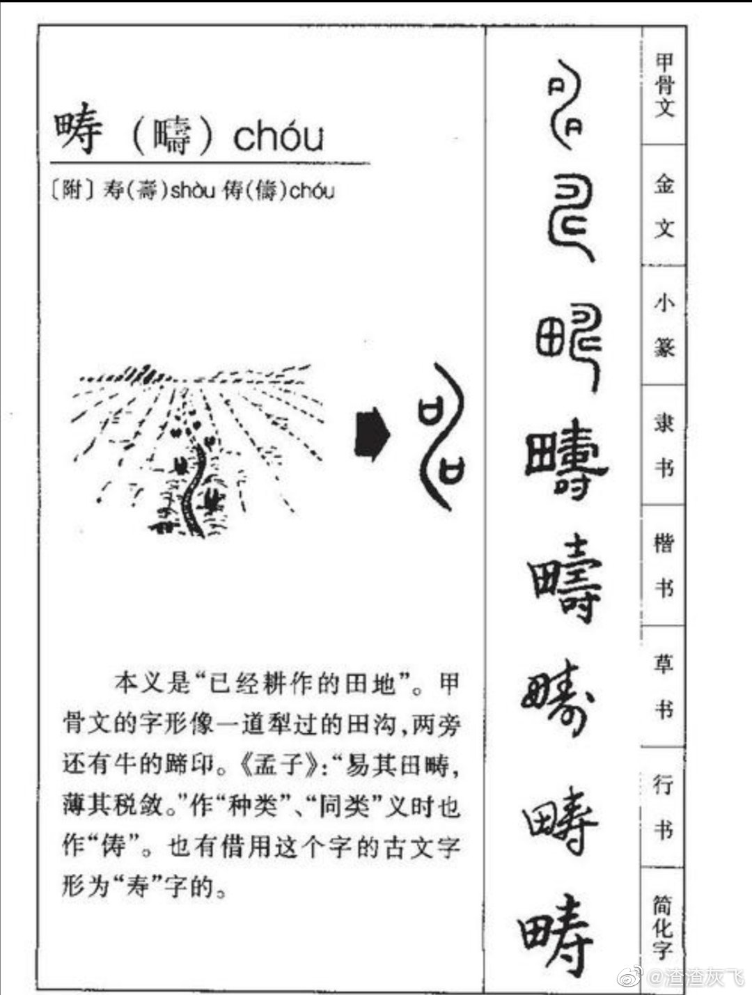 Shuo Wen Jie Zi: Why do "Shou" and "Chou" have the same origin - iNEWS
