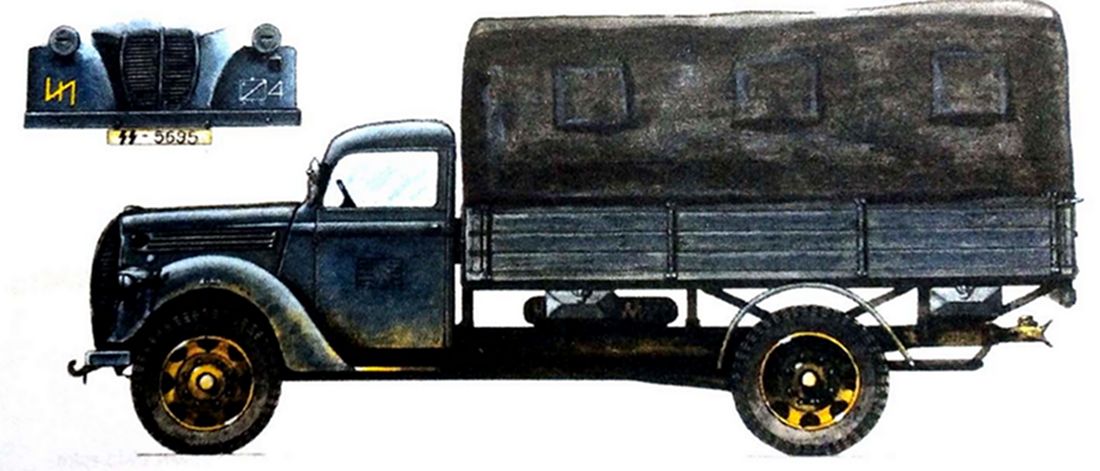 Ford, a German military truck of World War II - iNEWS