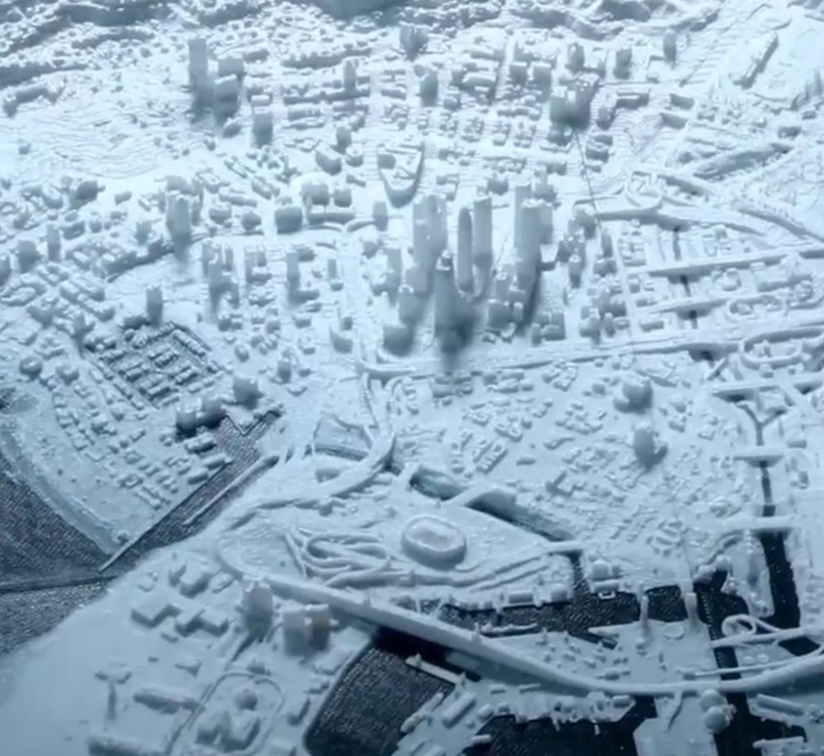 Netizens 3D printed a complete map of "GTA5", including 500 million ...