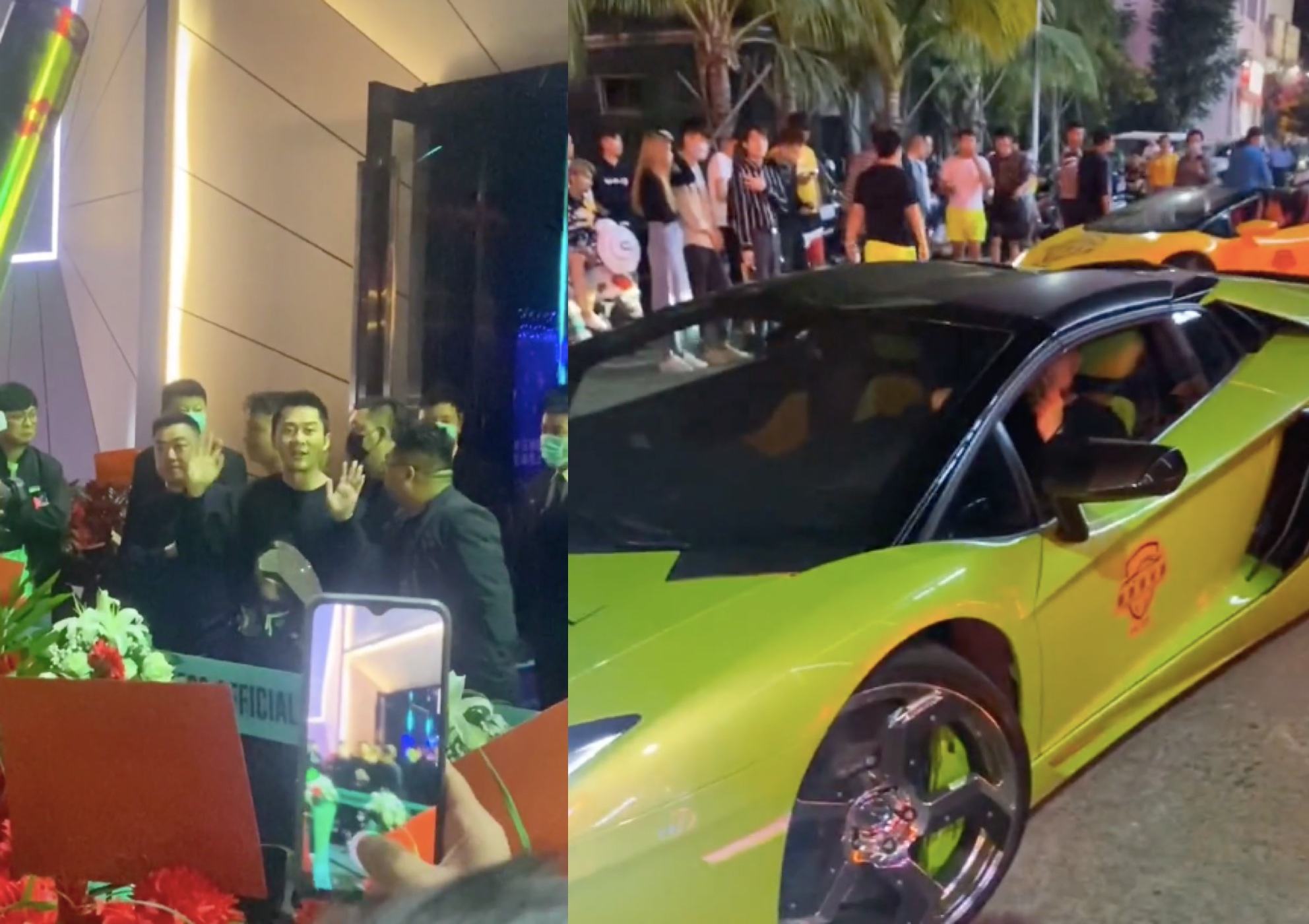 Li Chen opened a bar for gold and gave 50 pieces of champagne to each ...