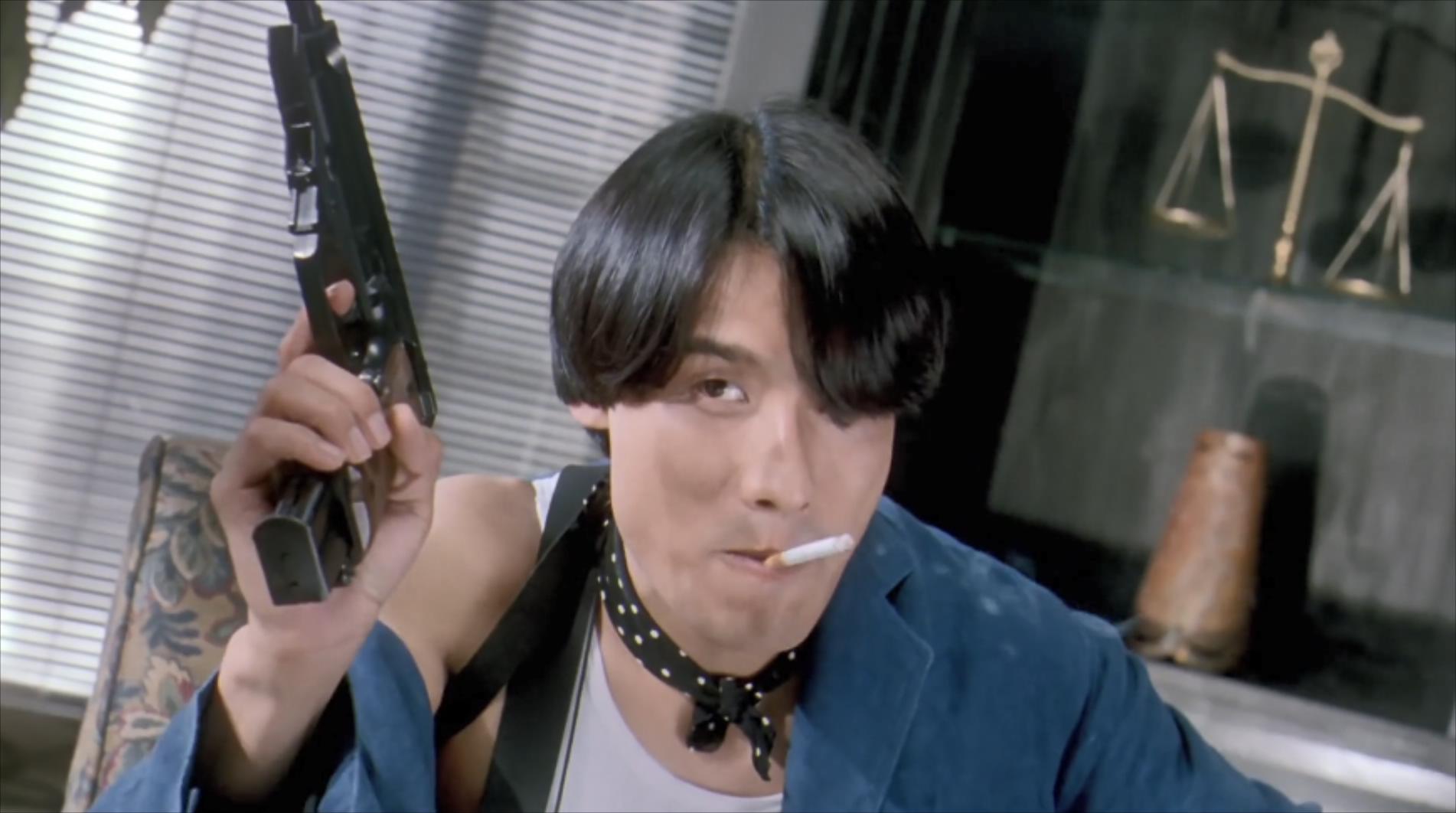 The card-playing Ren Dahua, the gun-playing Leung Ka-fai, the almost ...