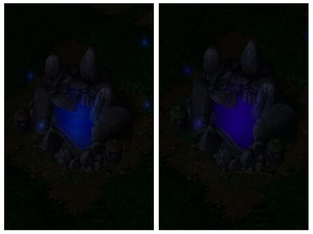 Warcraft 3: In the random spring water map, enter the map to ...