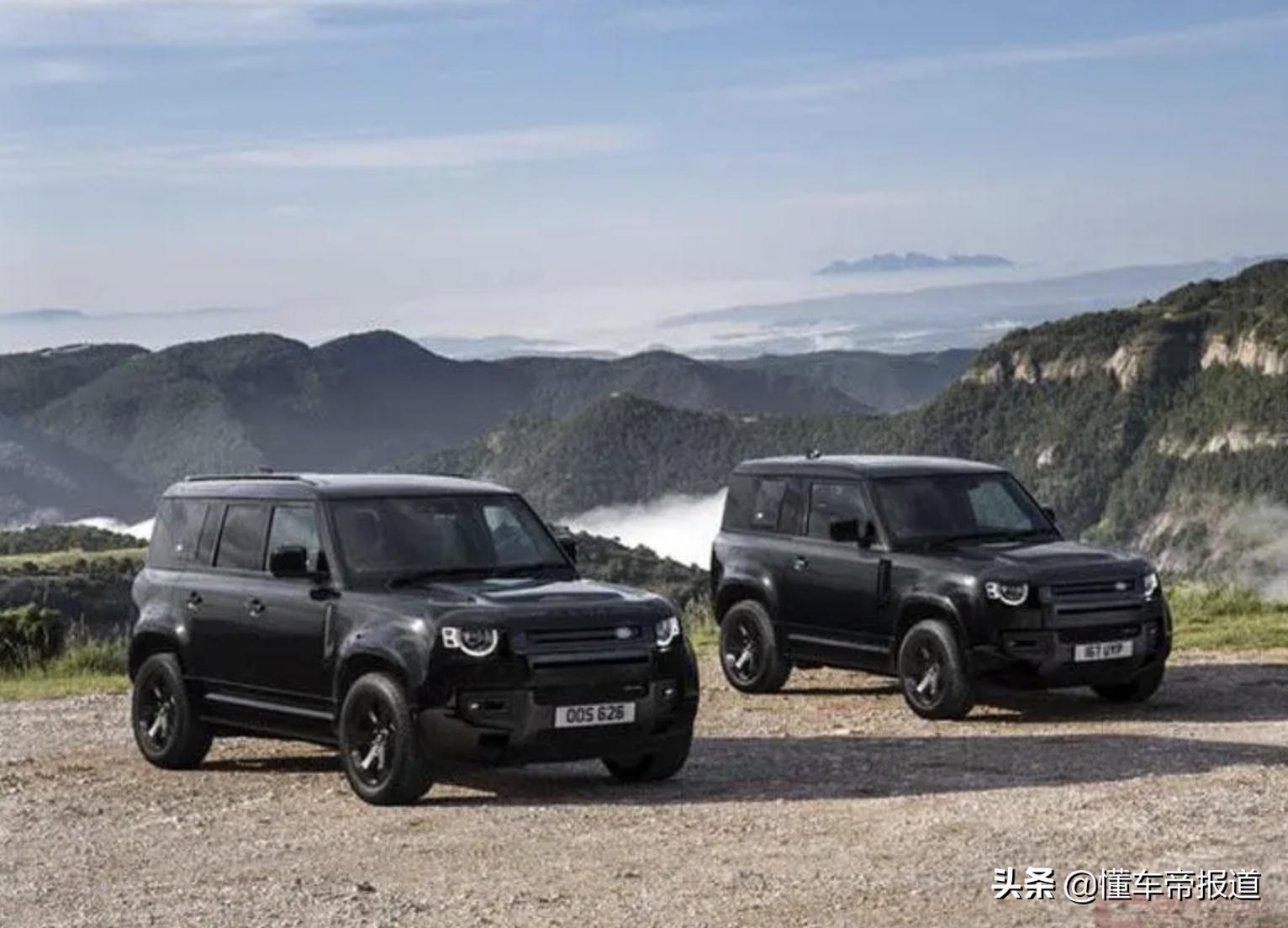 "Black Tiger" is here!Land Rover Defender Special Edition officially ...