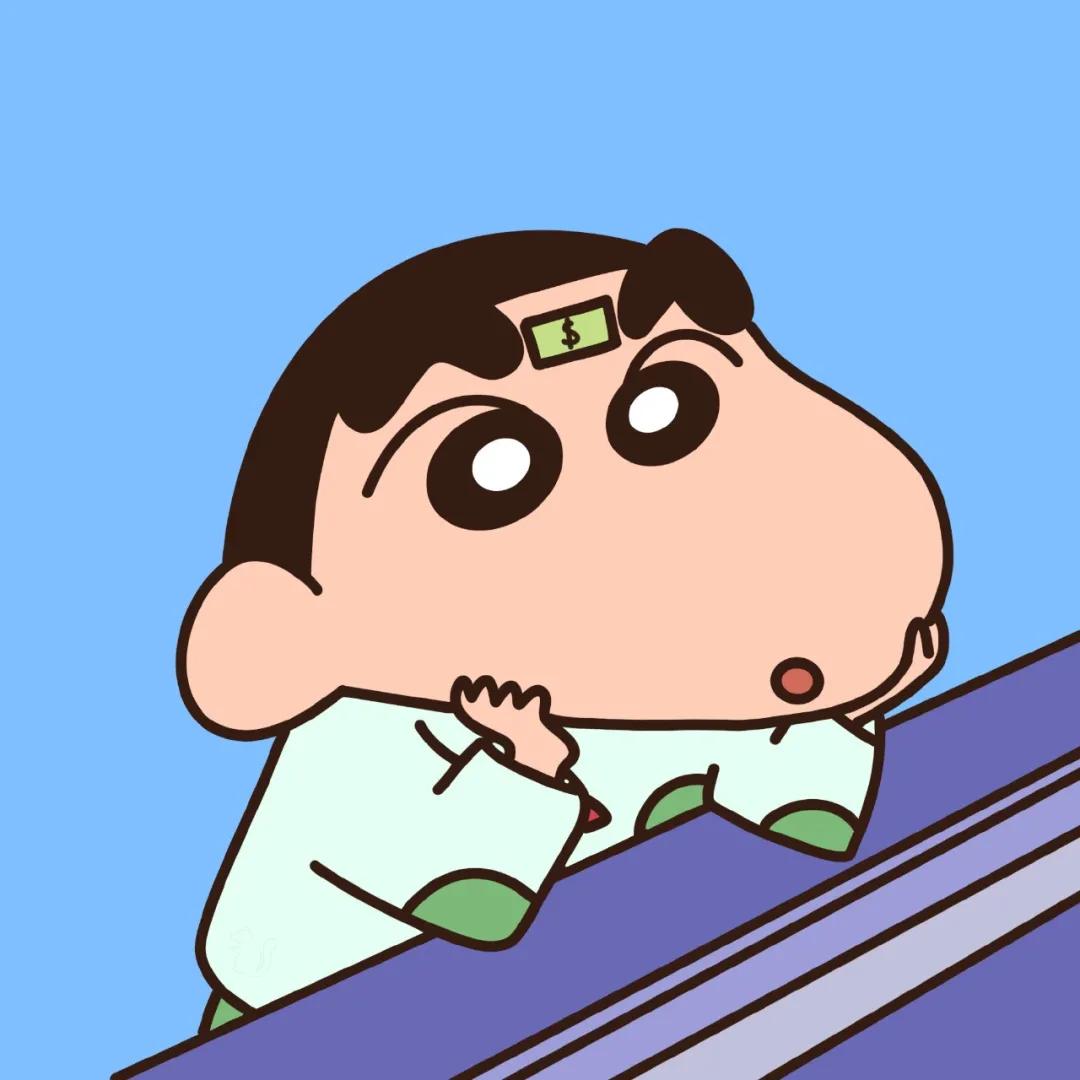 Two sets of hand-painted crayon shin-chan avatars - iMedia