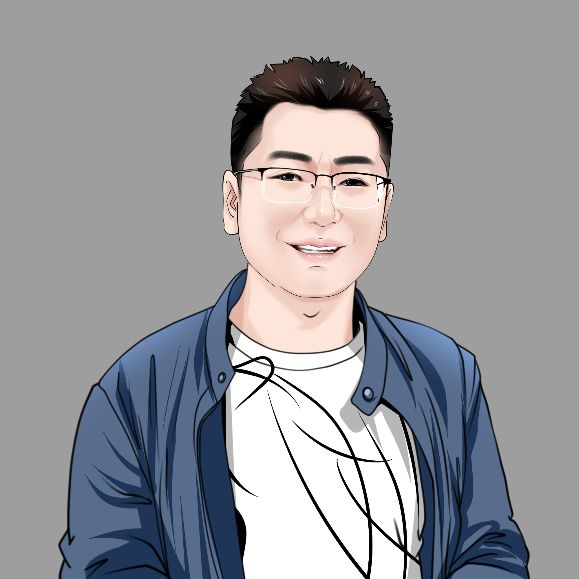 Hand-painted WeChat avatar in July, simple style for men, please change ...