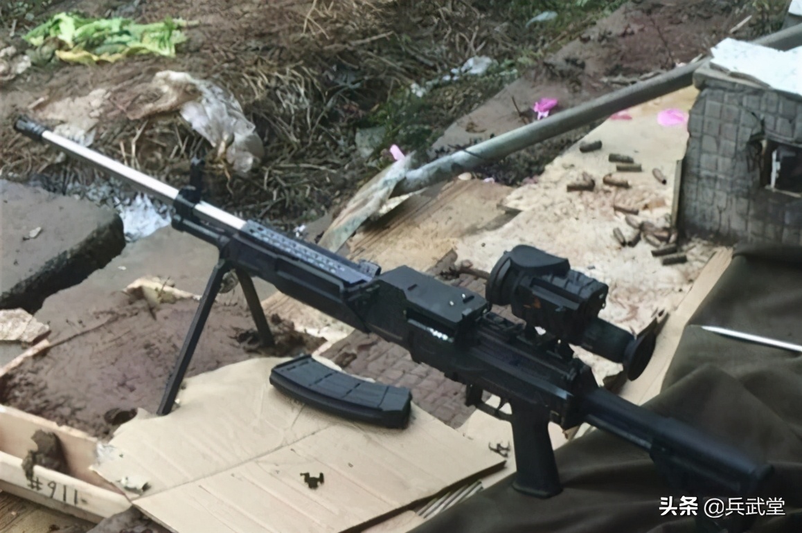 The new domestic machine gun also blows out? Or there are 4 models ...