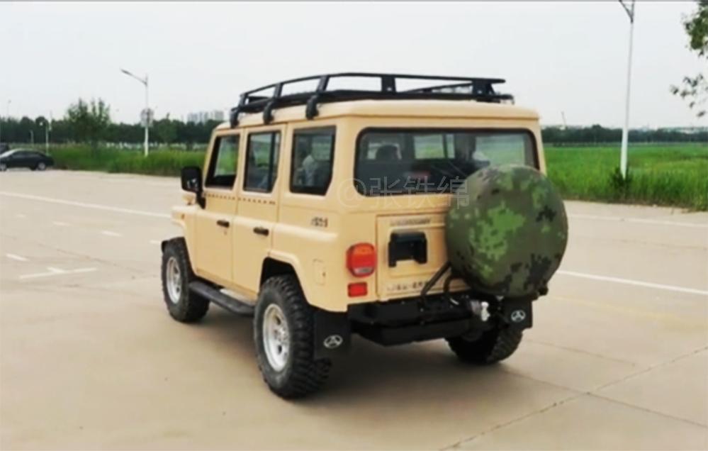 BJ212 exposed off-road version, equipped with Wrangler front bumper ...