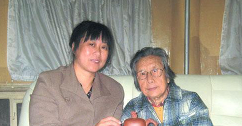 The wife of General Luo Ruiqing, who gave birth to 8 children for her ...