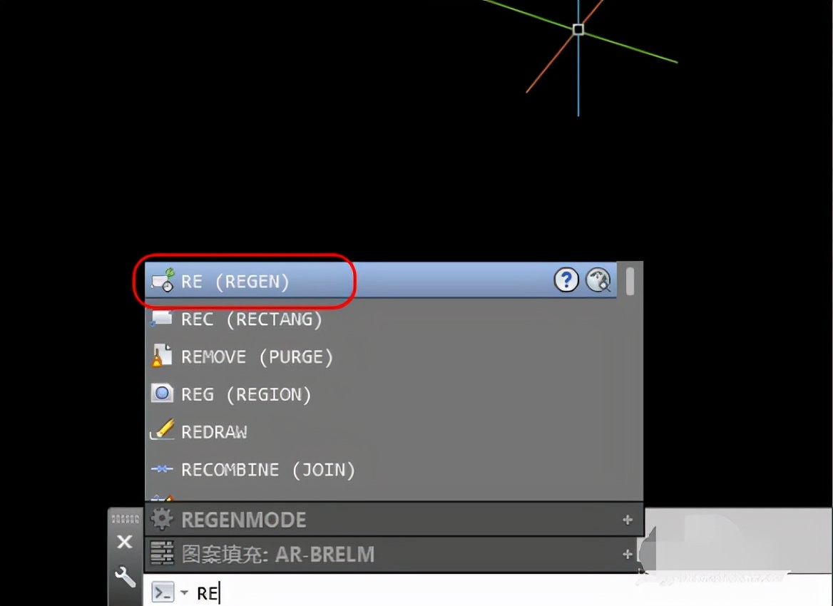 What is the shortcut key for cad refresh, the shortcut key for cad refresh - iNEWS