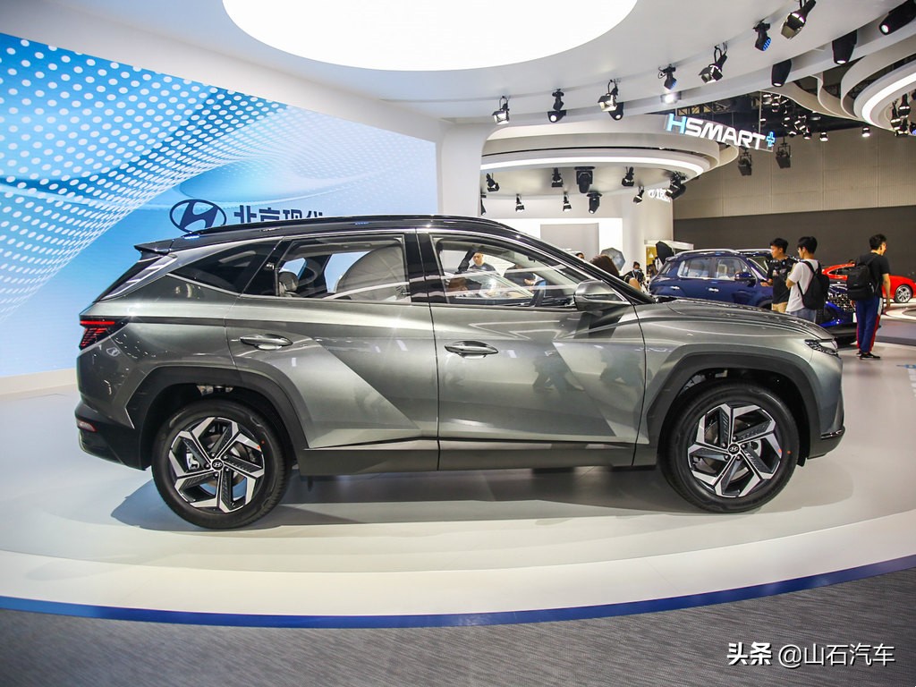 Young and sporty!Real shot of the fifth-generation Tucson L, 1.5T power ...