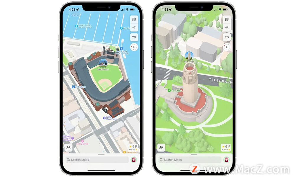 All new features of the iOS 15 Maps app: detailed information, AR ...