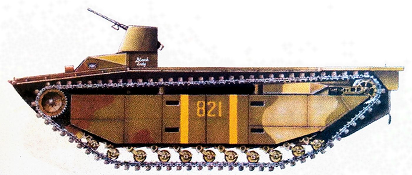 二戰美國兩棲裝甲車之LVT2兩棲裝甲車 - 資訊咖