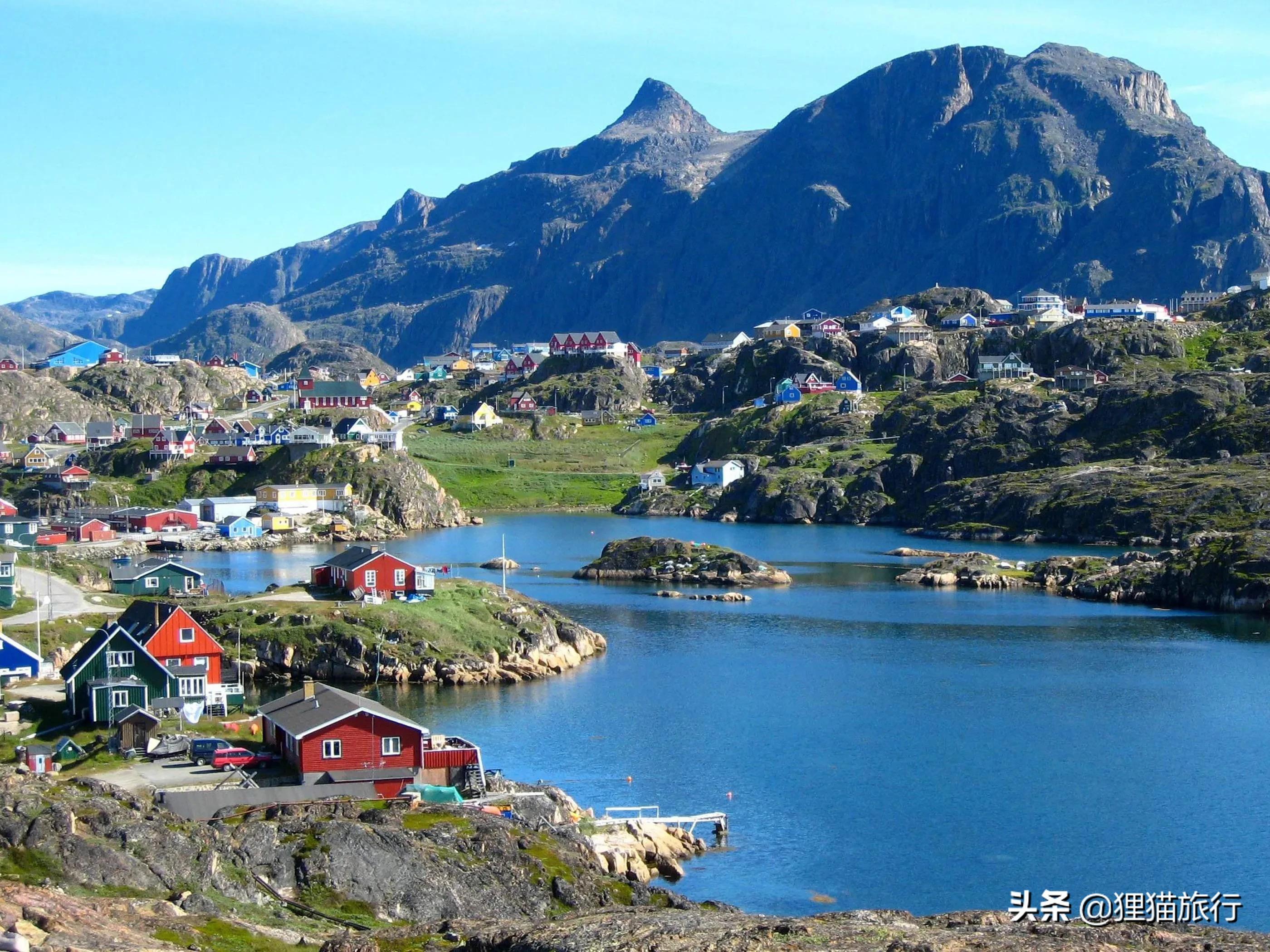 Greenland, the world's largest island, and its capital, Nuuk, has a ...