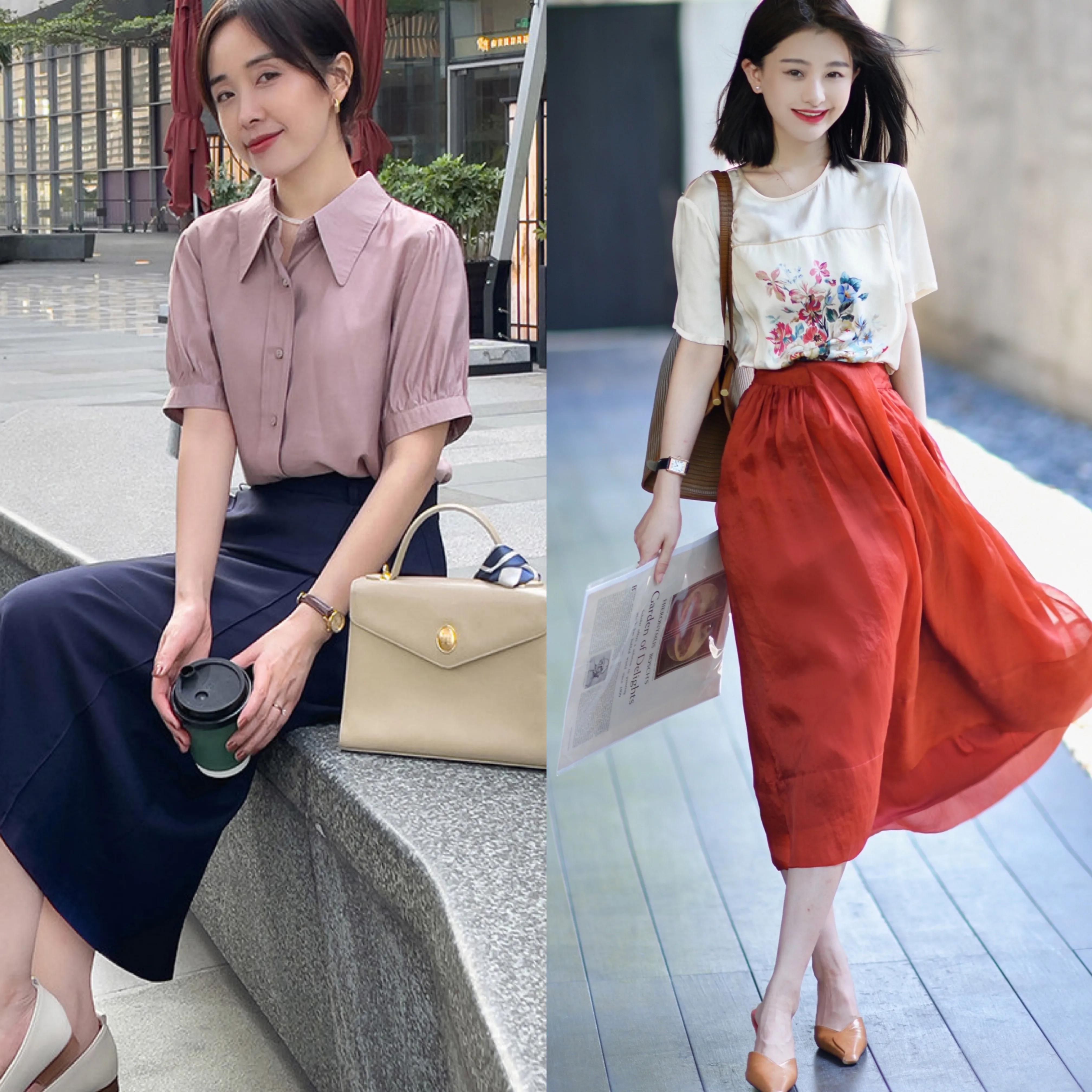 Li Qiu, dressed like "small shirt + skirt", "not showing thighs" as ...