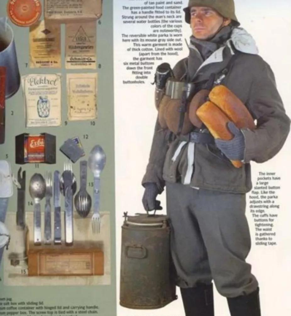 The food comparison of various countries in World War II, the American ...