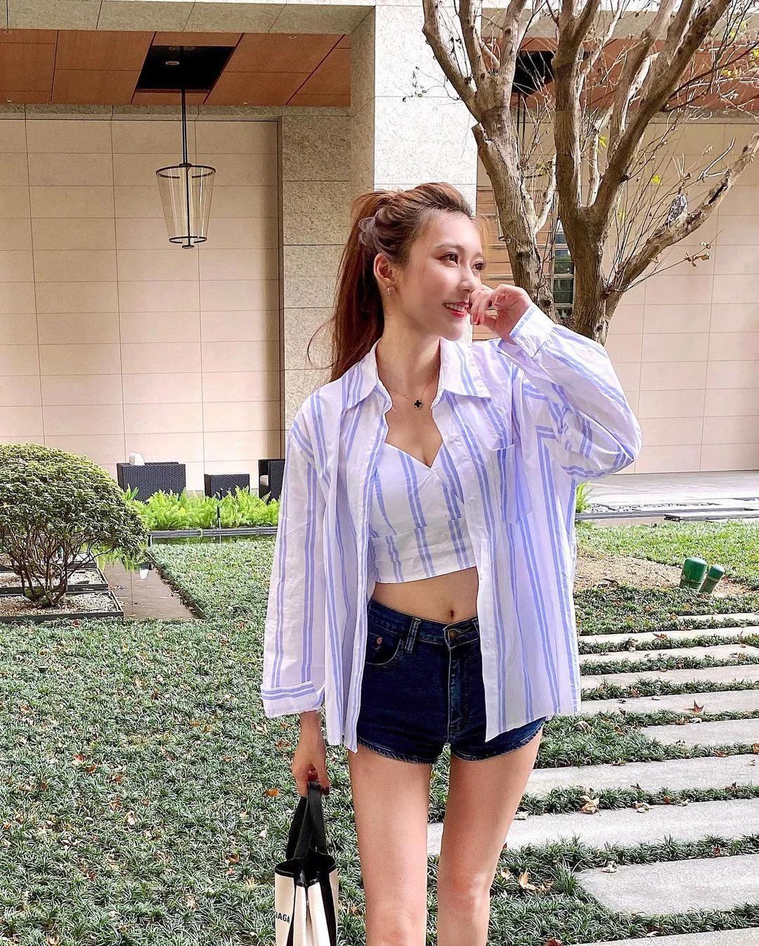 Beautiful international student model Zhang Shuqing Annie is as ...