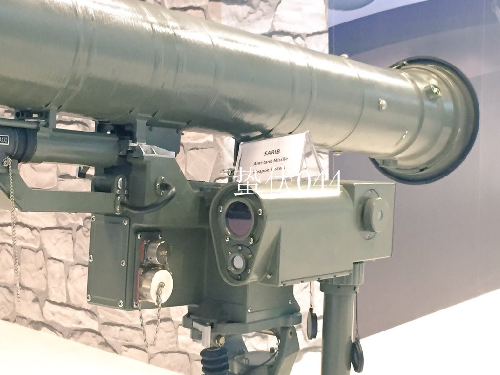 The Red Arrow 8 anti-tank missile and the Flying Crossbow 6 anti ...