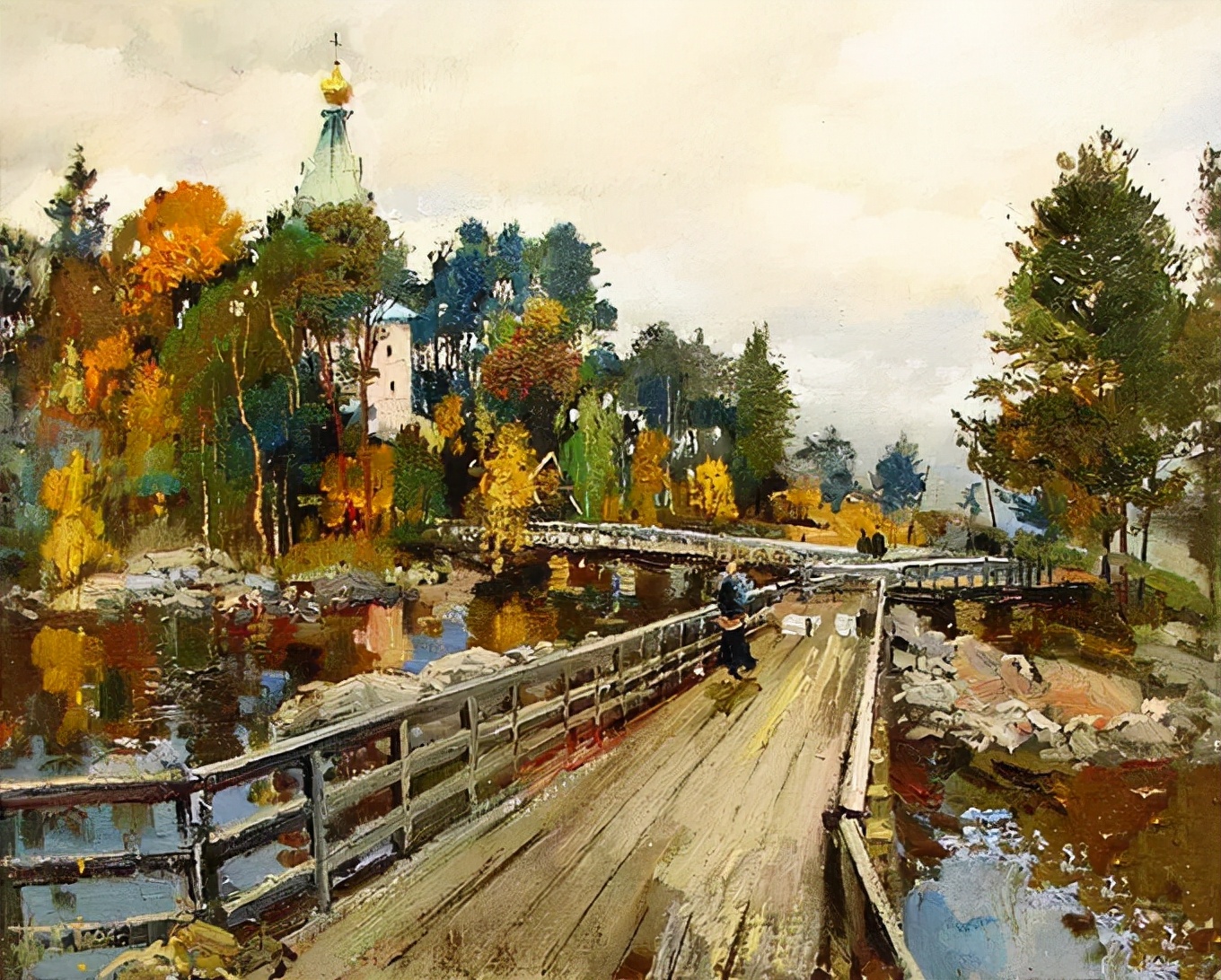 Lieutenant Art: This Ukrainian painter Anatoni's landscape oil painting ...