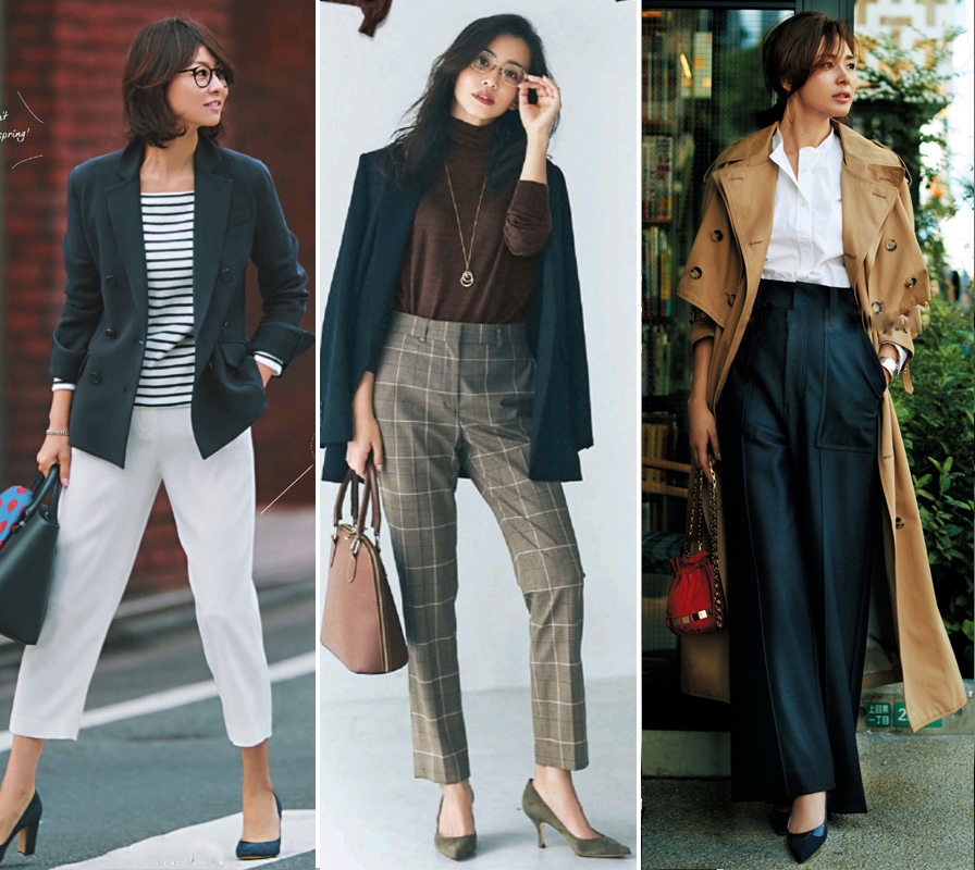 The fascinating "intellectual style" commuting wear demonstration ...