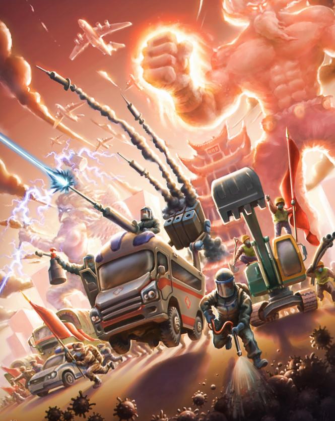 Red Alert 2: A rare master illustration with perfect details - iNEWS