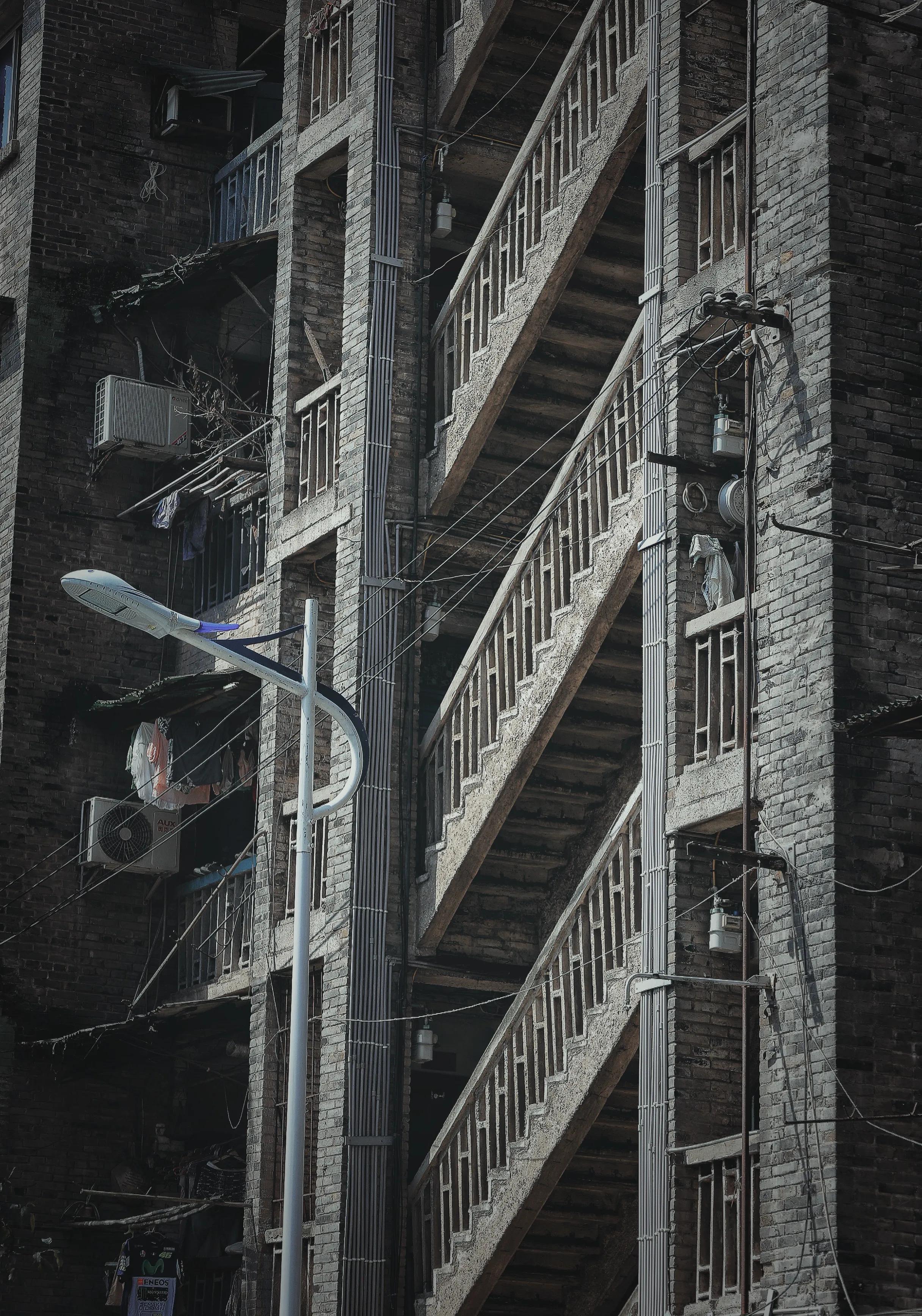 The old-fashioned arsenal in the main city of Chongqing, which is super ...