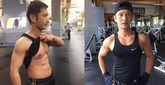 Huang Xiaoming has gone from a muscular man to a thin little meat ...