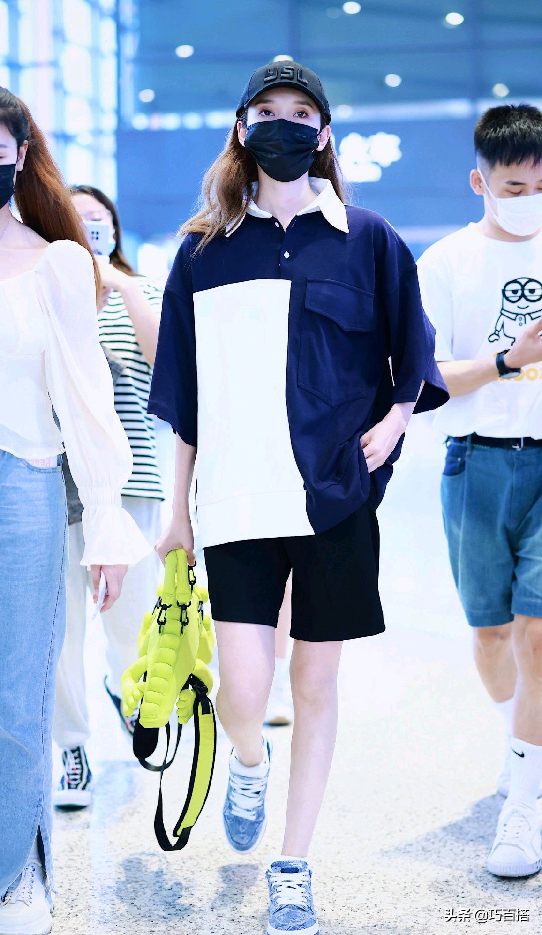 Liu Lingzi's body is self-willed!Summer fancy show legs, swagger but ...