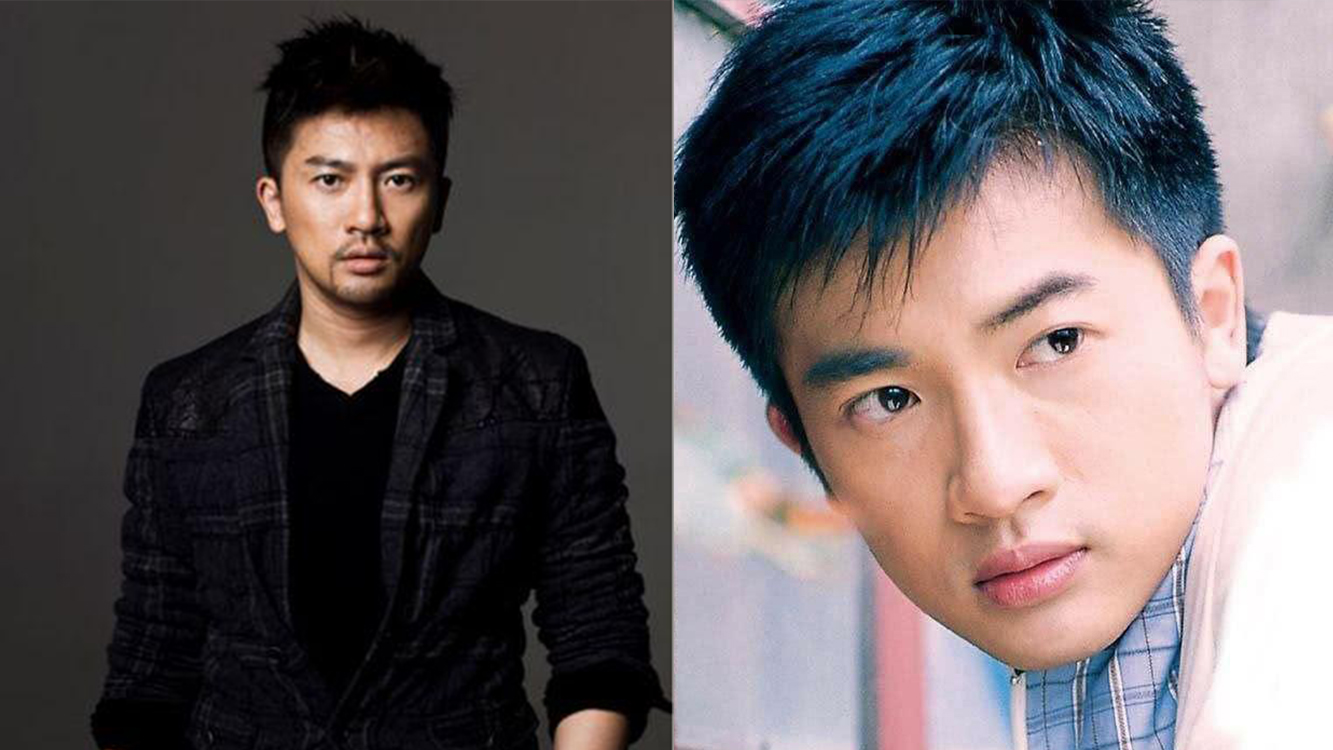 Four beautiful men in costumes, Jiao Enjun, Qiao Zhenyu, Zhang Zhiyao ...