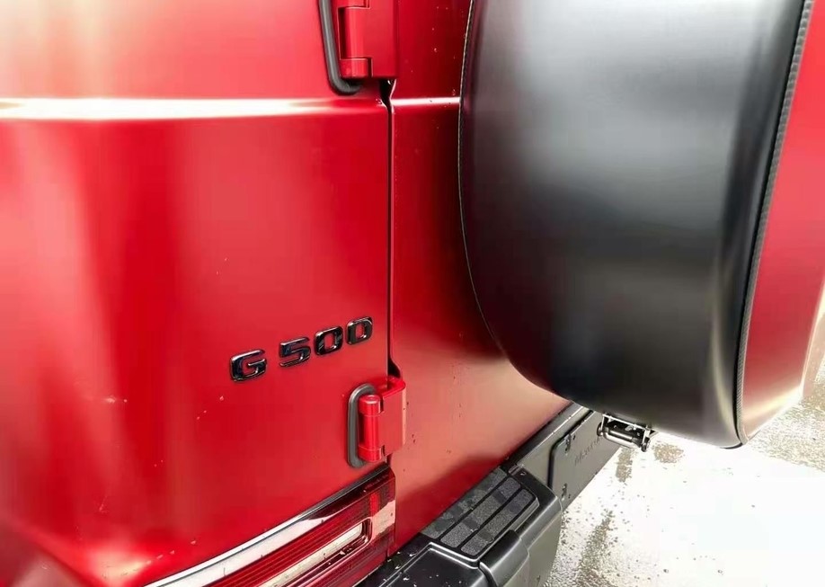 Limited to 500 units, Mercedes-Benz G500 unveiled its new color scheme ...