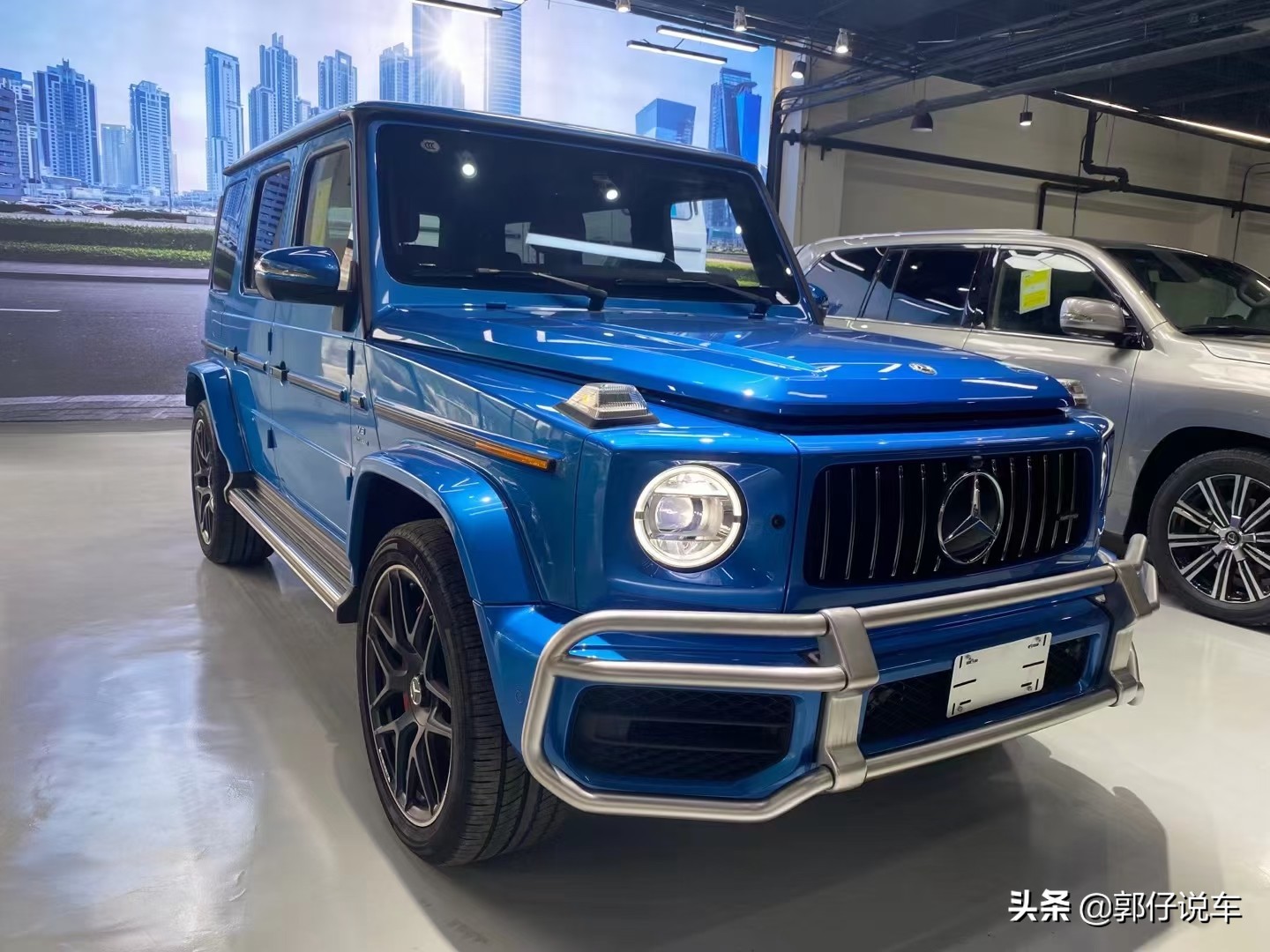 Mercedes-Benz AMG G63, South China Sea blue, open it is the most ...