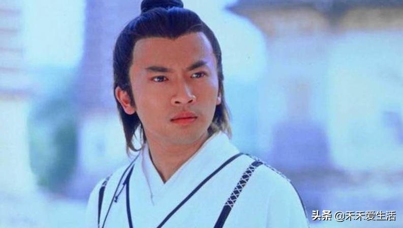 Jin Yong's martial arts novel "The Condor Shooting Trilogy" three male ...